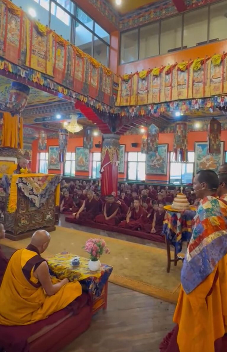 H.E. Ling Rinpoche Continues Day 2 of Teachings and Prayers at 33rd ...