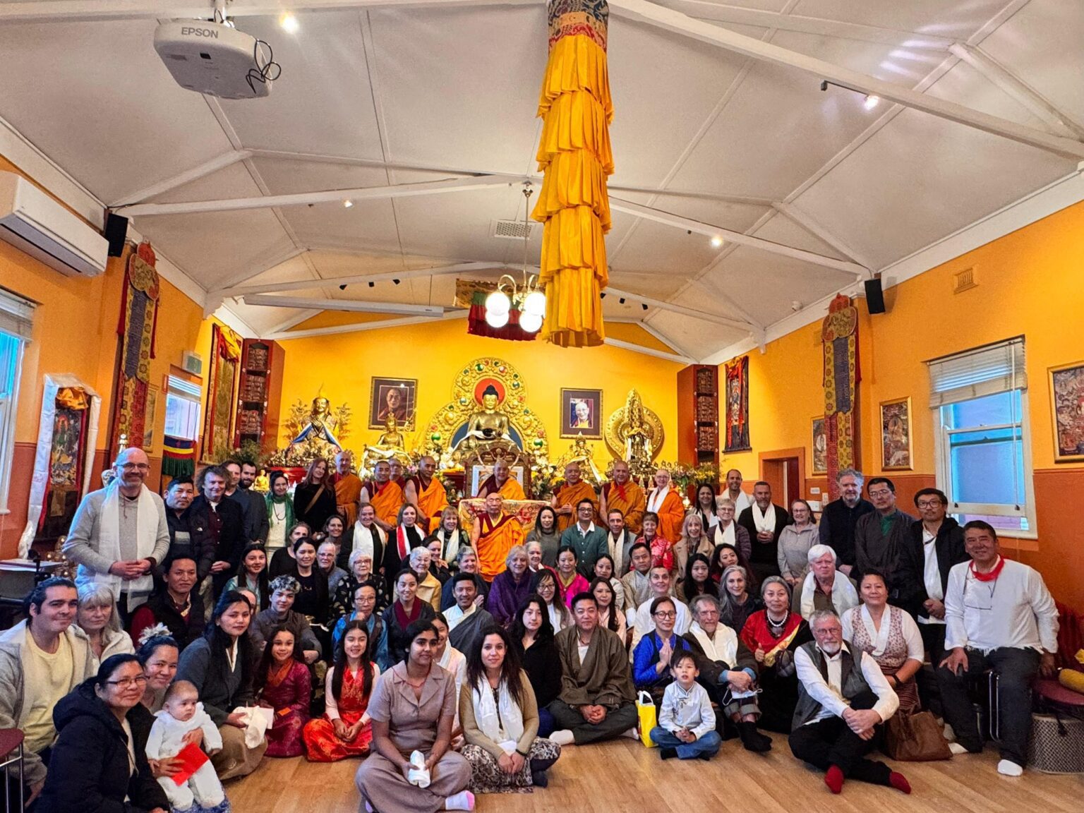H.E. Ling Rinpoche Concludes Very Successful 2 Days at Tibetan Buddhist ...